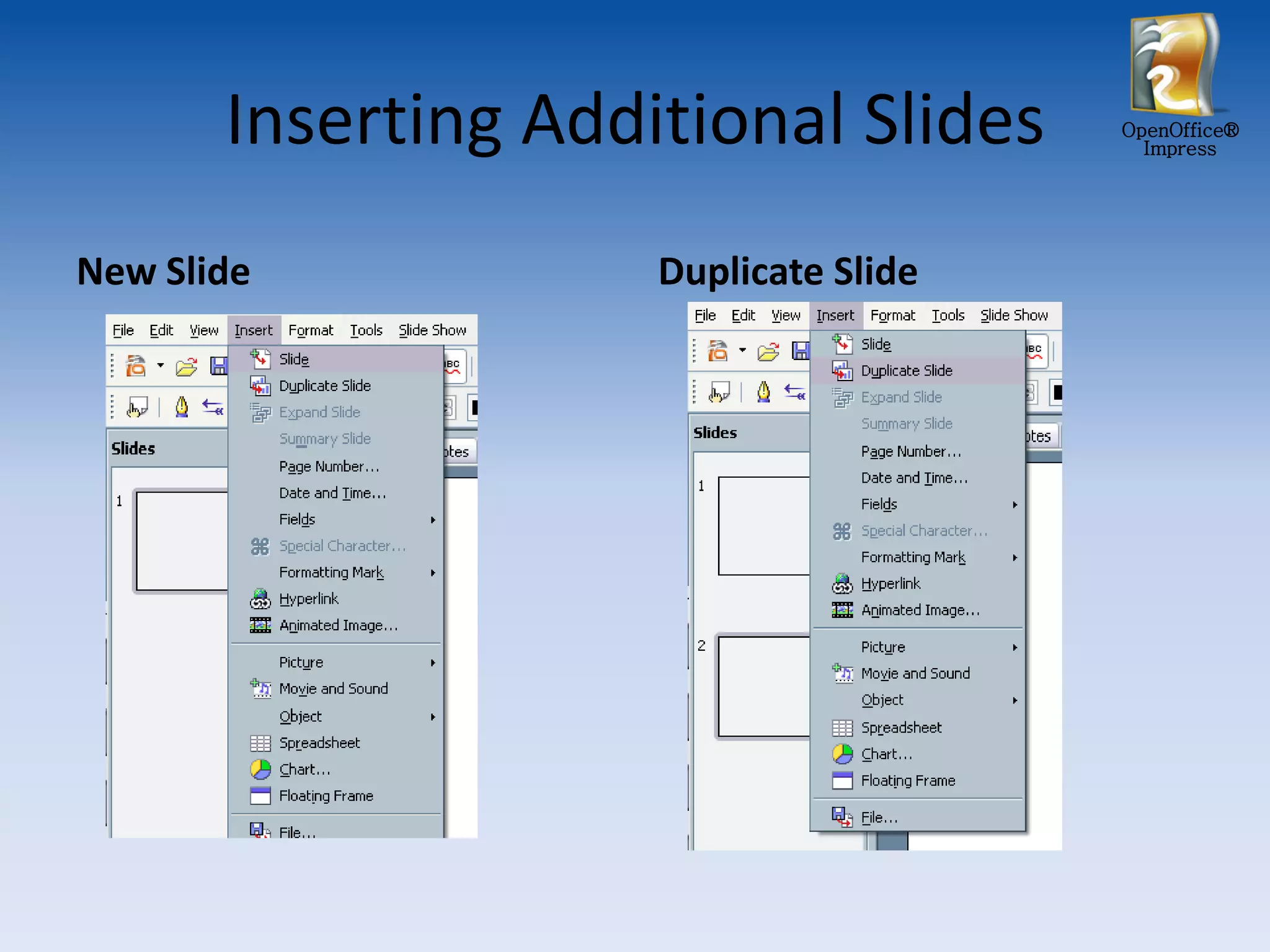 Open Office - Impress Tutorial | PDF