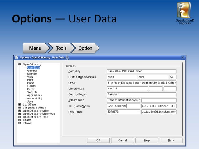 Open Office - Impress Tutorial | PDF