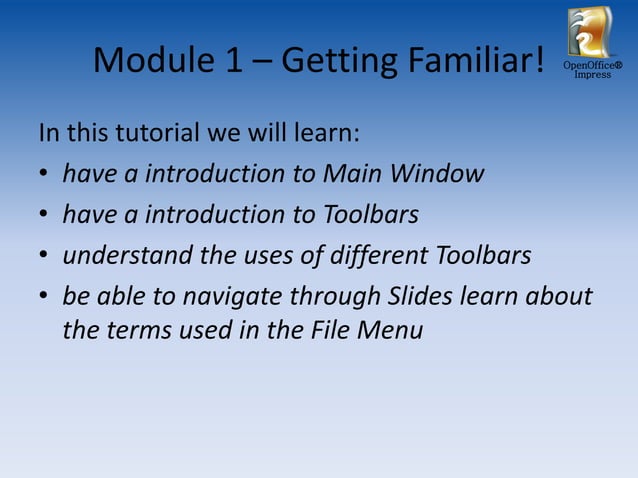 Open Office - Impress Tutorial | PDF