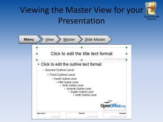 Open Office - Impress Tutorial | PDF