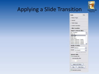 Open Office - Impress Tutorial | PDF