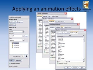 Open Office - Impress Tutorial | PDF