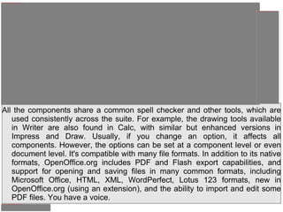 Open office introduction | POT