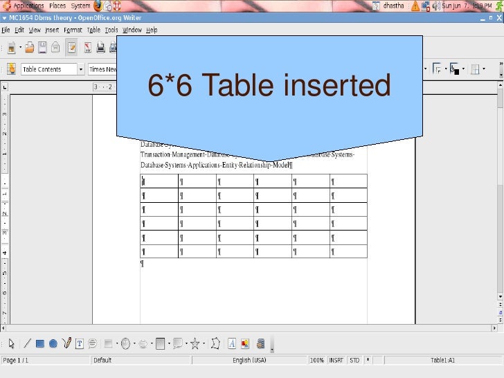 How To Use Open Office WordProcessor
