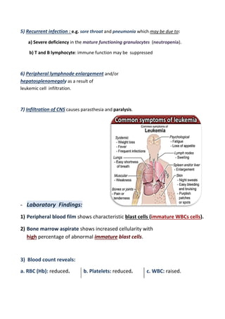 Open OM Lec 4 WHITE BLOOD CELL DISORDERS . pdf | PDF