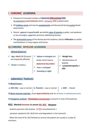Open OM Lec 4 WHITE BLOOD CELL DISORDERS . pdf | PDF