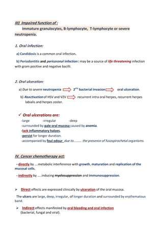 Open OM Lec 4 WHITE BLOOD CELL DISORDERS . pdf | PDF