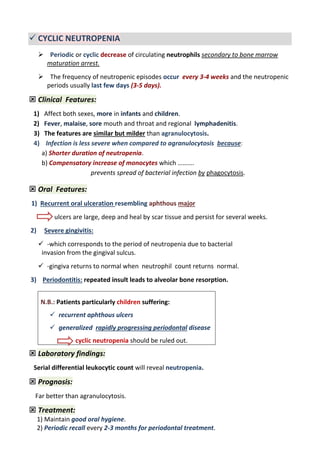 Open OM Lec 4 WHITE BLOOD CELL DISORDERS . pdf | PDF