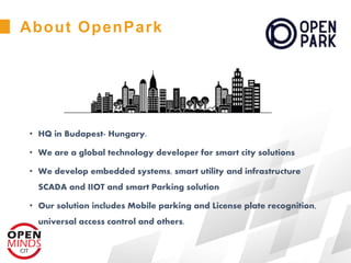 Open park smart-community-solution | PPT
