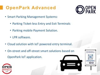 Open park smart-community-solution | PPT