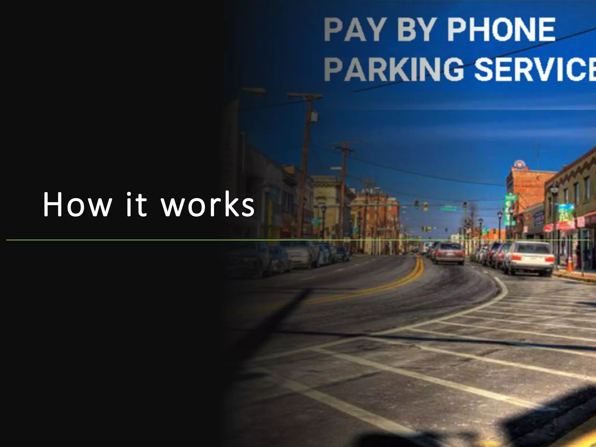 Open park solution street-parking-pitch | PPT