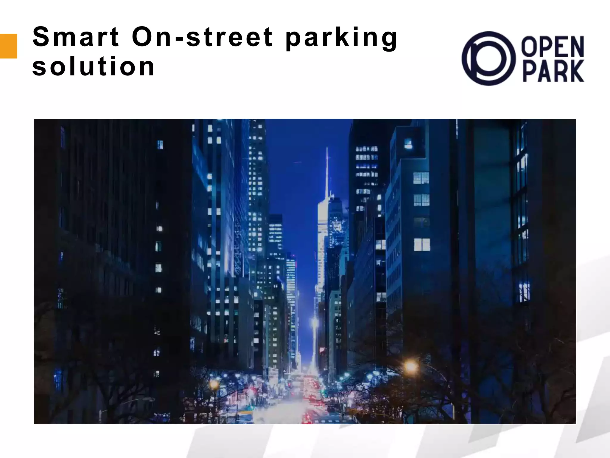 Open park solution street-parking-pitch | PPT
