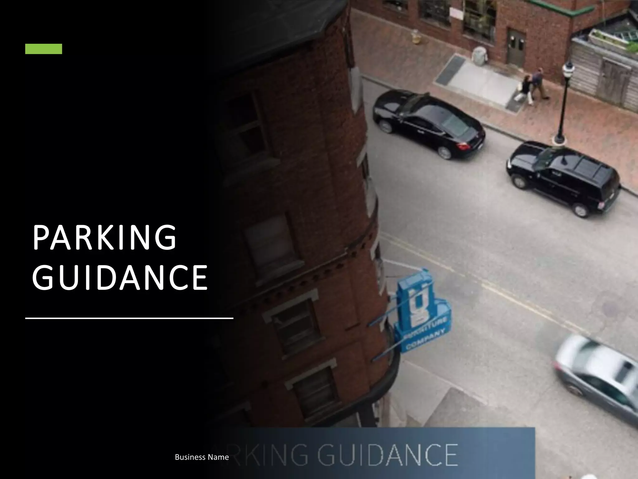 Open park solution street-parking-pitch | PPT