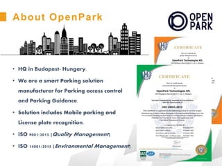 Open park solution street-parking-pitch | PPSX