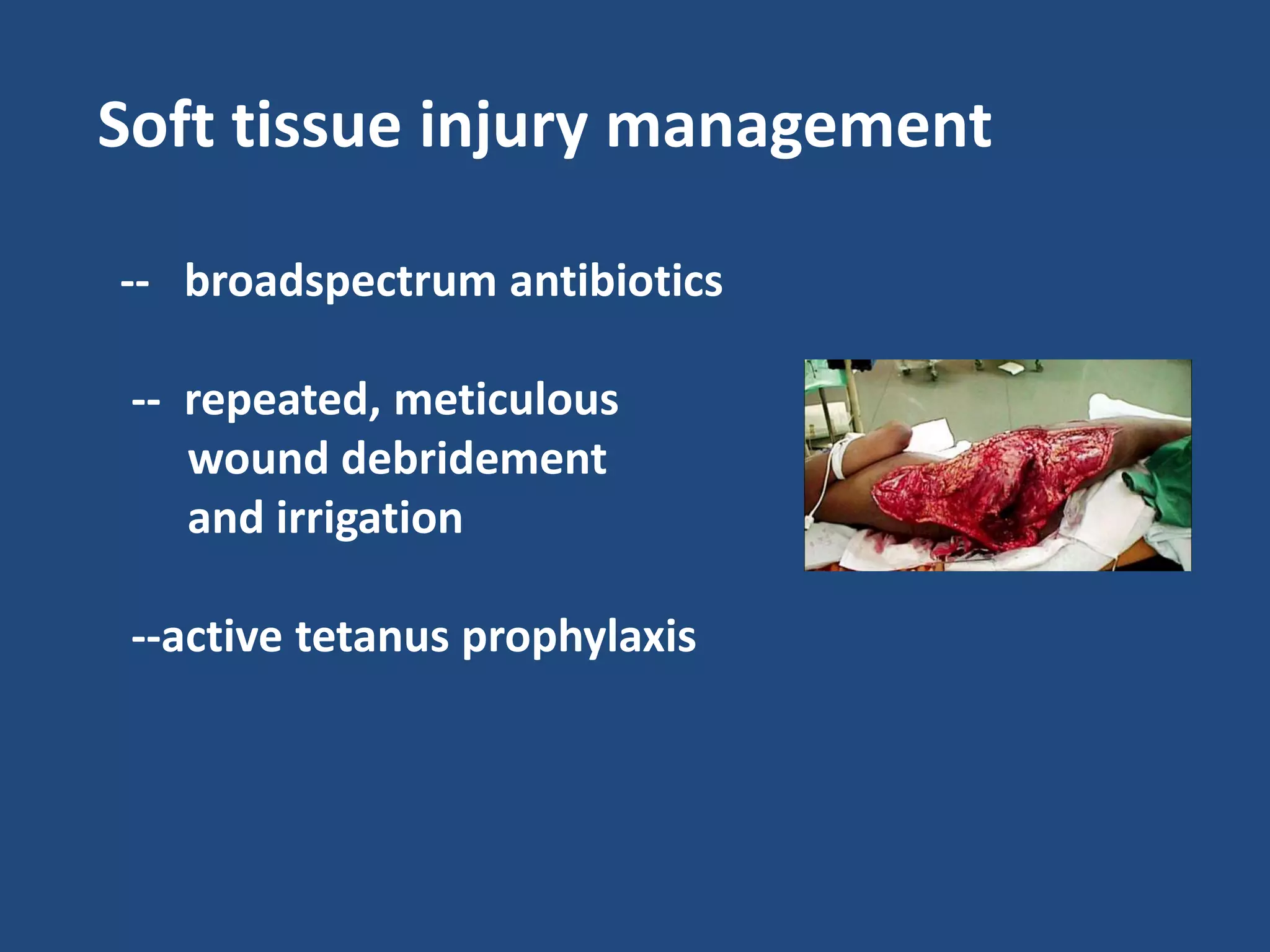 Open pelvic trauma and associated injury management | PPTX