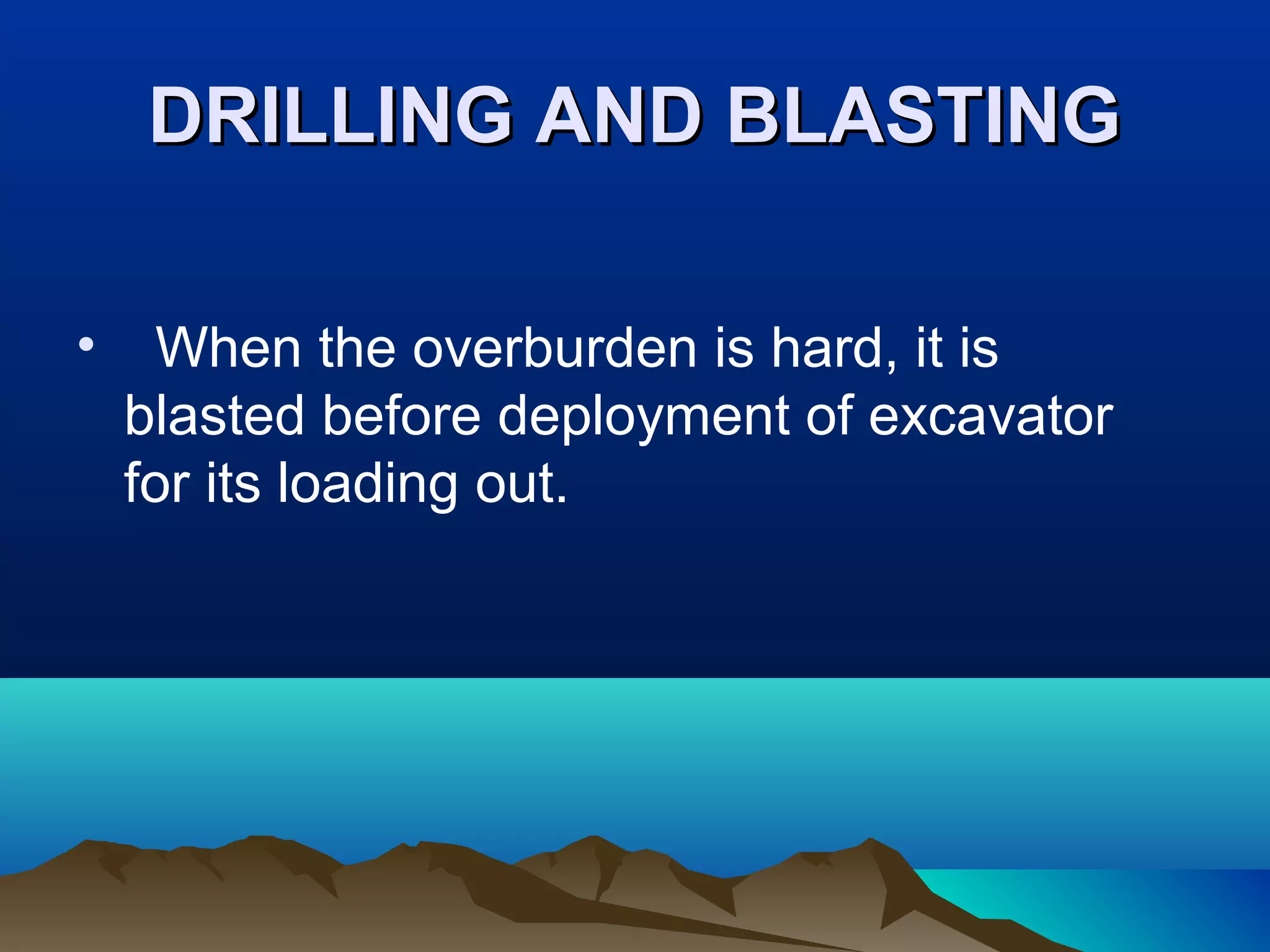 Open pit mining | PPT