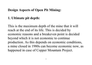 Open pit mining | PDF