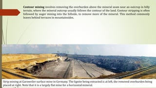 Open Pit Mining and Quarry | PPTX