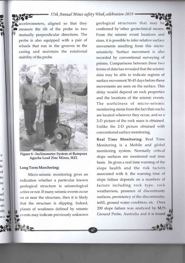 Open pit slope monitoring and instrumentation | PDF | Civil Engineering ...