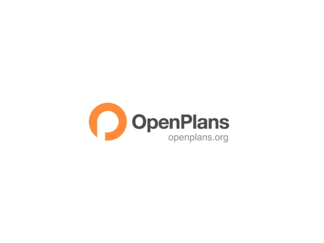 OpenPlans Overview | PPT
