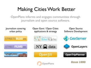 OpenPlans Overview | KEY
