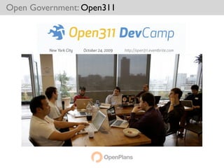 OpenPlans Overview | PPT