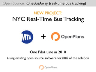 OpenPlans Overview | PPT