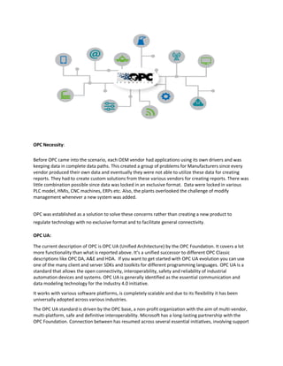 Open platform communication | PDF