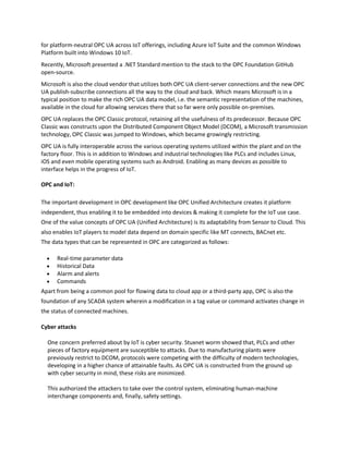 Open platform communication | PDF