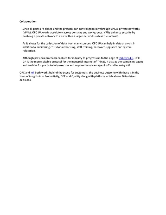 Open Platform Communication Pdf