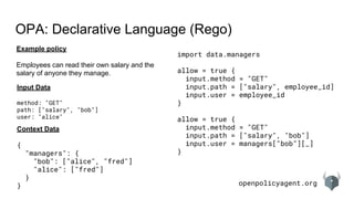 Open Policy Agent | PPT