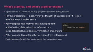 Securing APIs with Open Policy Agent | PPT