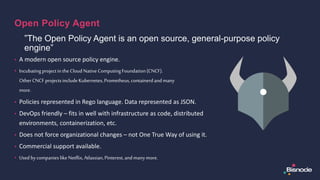Securing APIs with Open Policy Agent | PPT