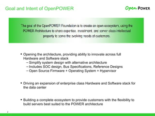 OpenPOWER Foundation Overview | PPT