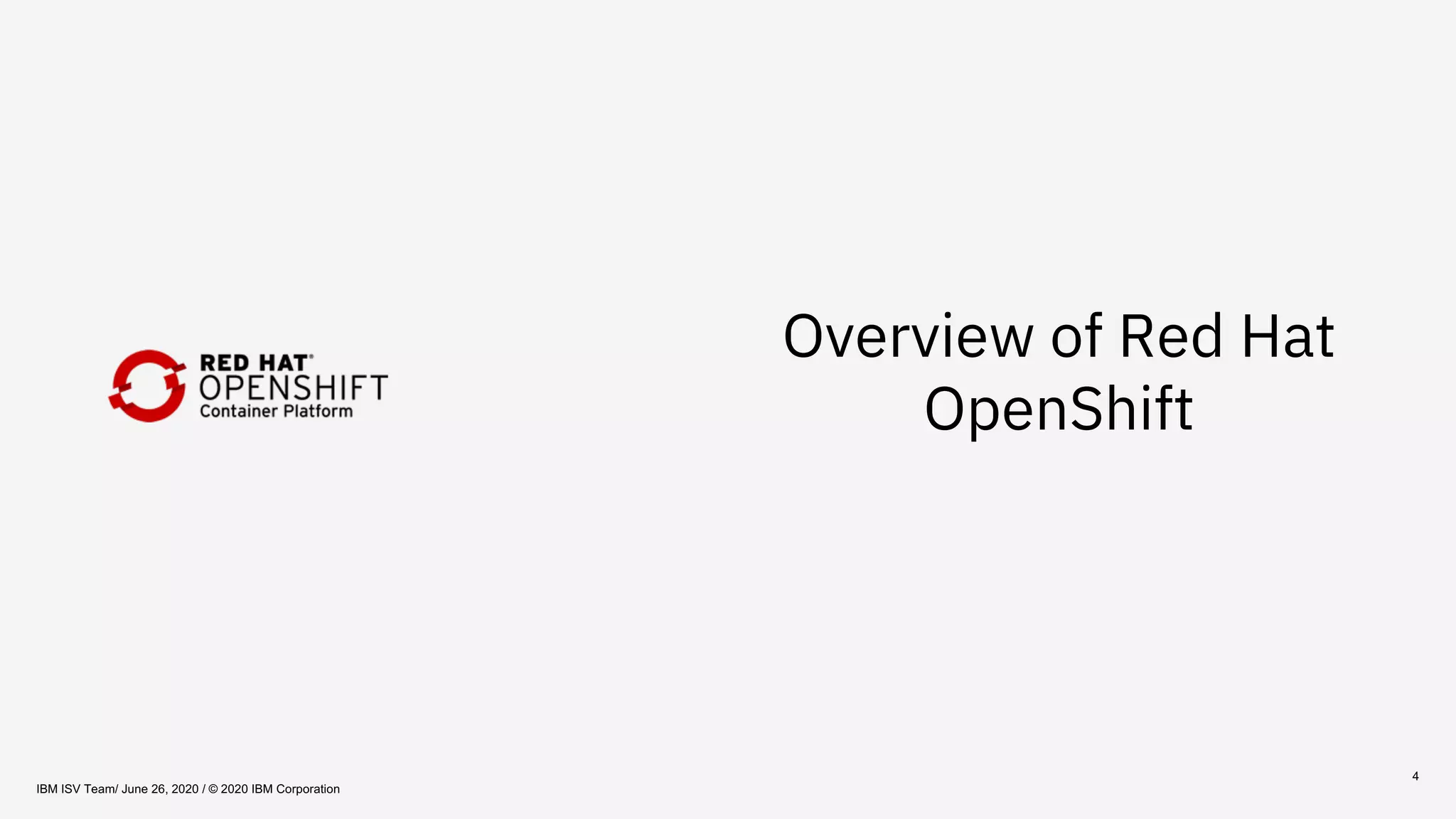 Advantages of running OpenShift on Power/OpenPOWER systems | PPT