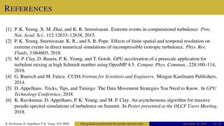 Fine grained asynchronism for pseudo-spectral codes - with application to turbulence | PPT
