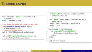 Fine grained asynchronism for pseudo-spectral codes - with application ...