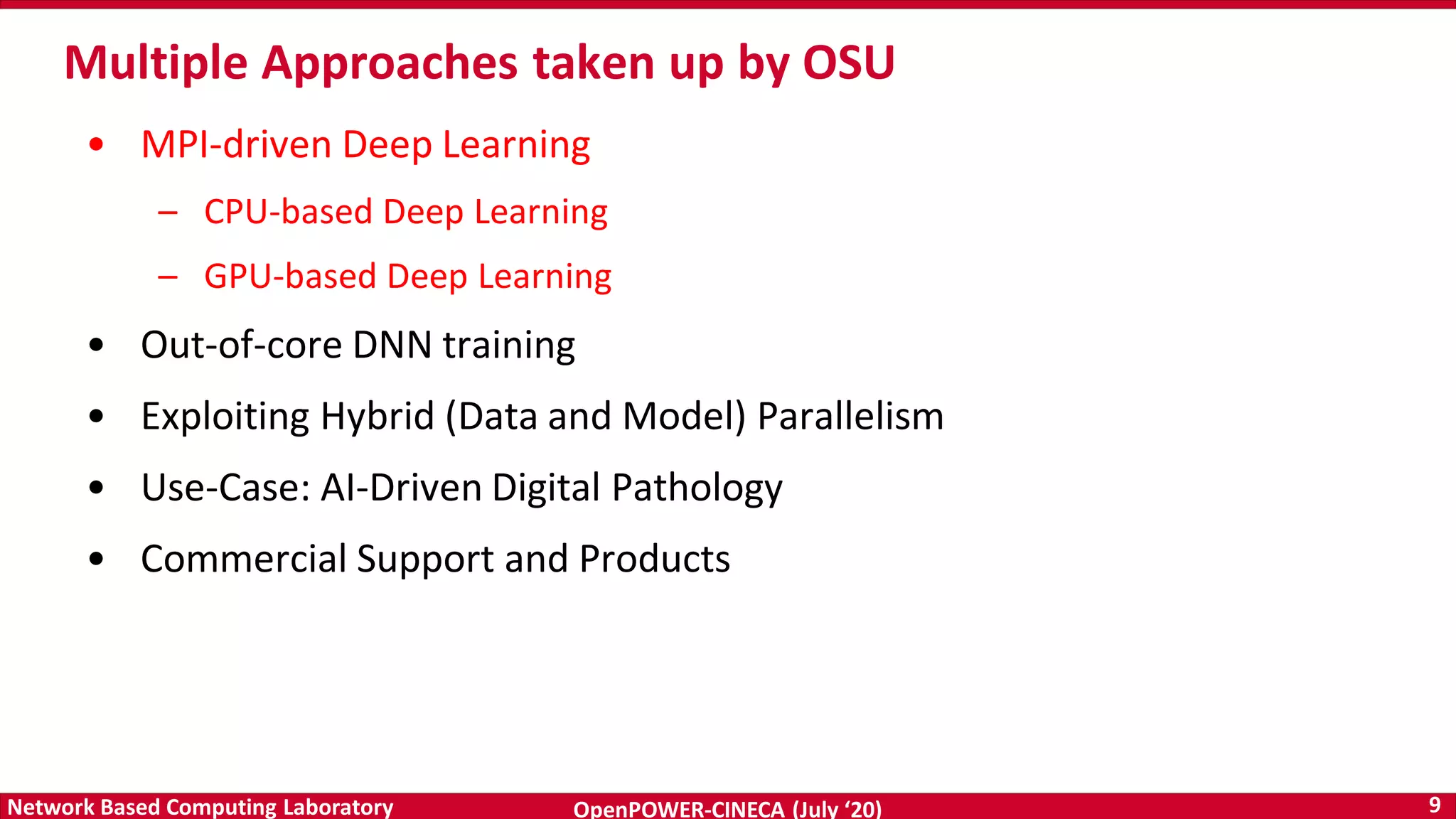 Scallable Distributed Deep Learning on OpenPOWER systems | PPT