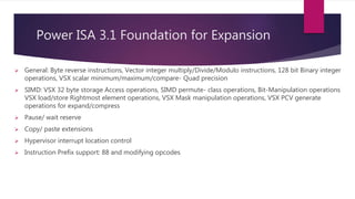 Open POWER Cores and ISA | PPTX