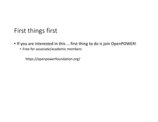 Open POWER Cores | PDF | Computing | Technology & Computing