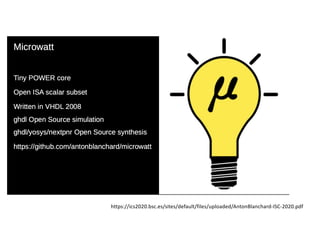 Open POWER Cores | PDF | Computing | Technology & Computing