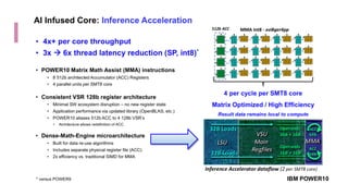 Architecture innovations in POWER ISA v3.01 and POWER10 | PDF