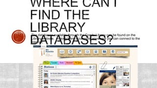 Library Databases | PPSX | Databases | Computer Software and Applications