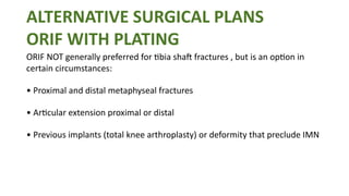 Tibia shaft fracture and fibula shaft fracture | PDF