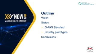 Open Process Automation: Status of the O-PAS™ Standard, Conformance Certification, and User ...