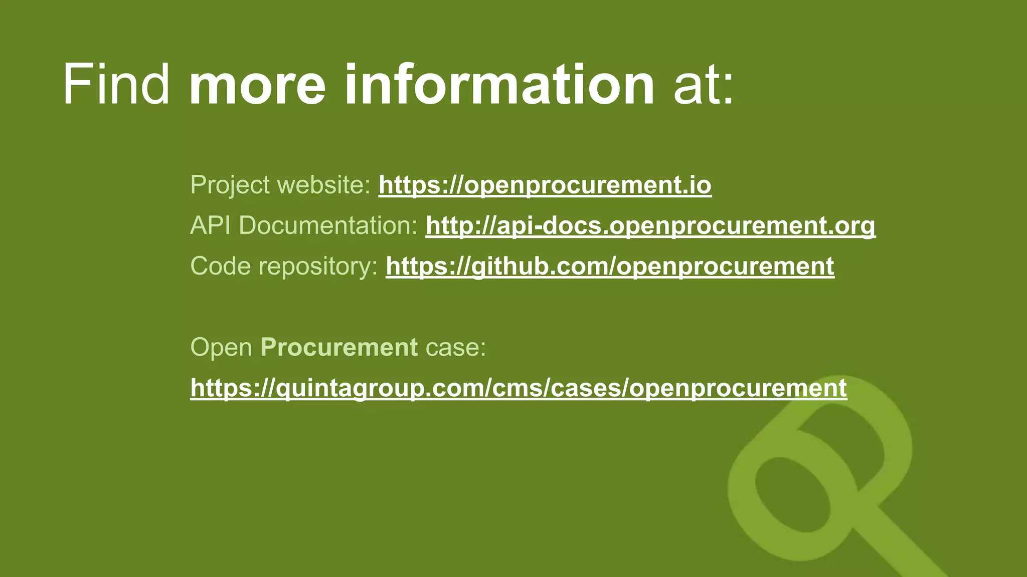 OpenProcurement toolkit | PDF