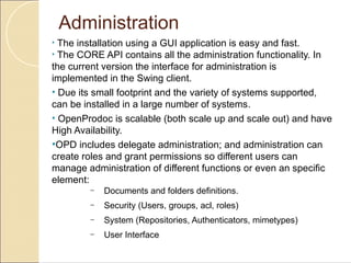OpenProdoc Overview | PPT