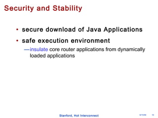 Open programmable architecture for java enabled network devices | PPT