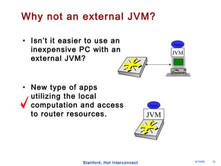 Open programmable architecture for java enabled network devices | PPT