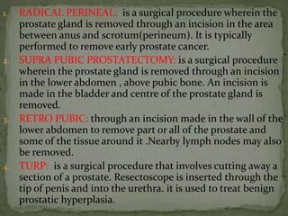 Open prostatectomy tray | PPTX